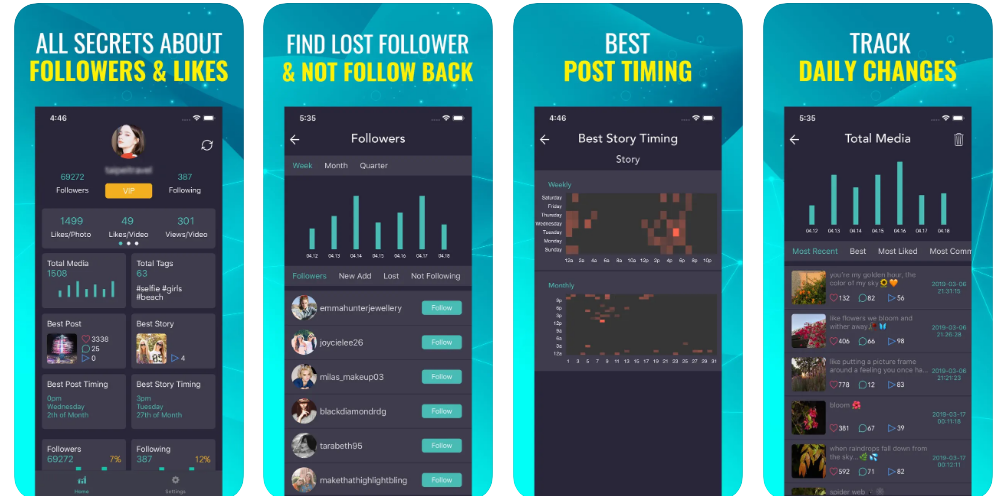 10 Best Instagram Followers Apps To Track Analytics, Schedule & More