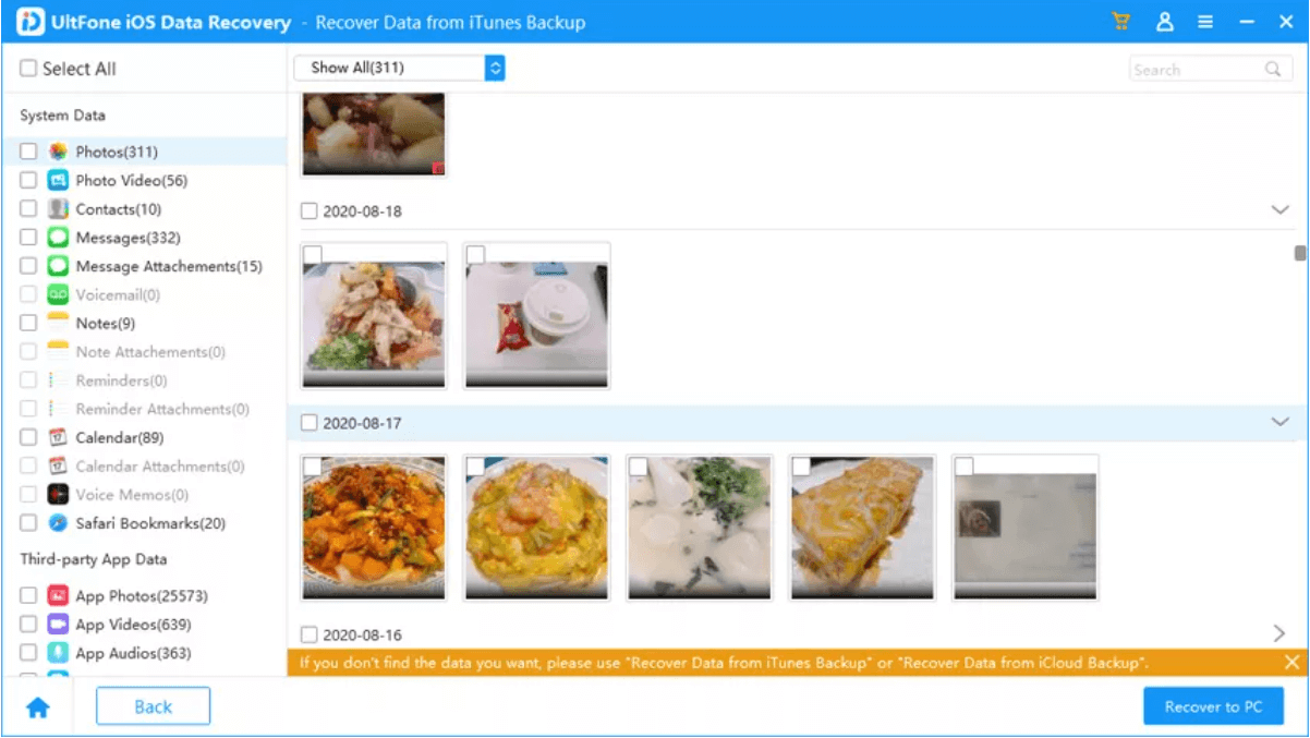 Easily Recover Lost Or Accidentally Deleted iOS Data With UltFone iOS ...