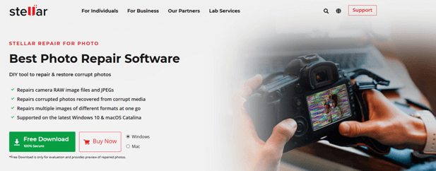 Repair Your Corrupted Images with Stellar Repair for Photos