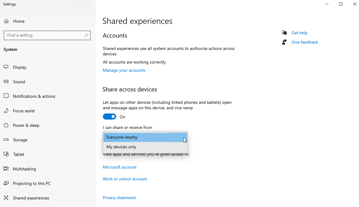 How to Fix Nearby Sharing Not Working on Windows 10