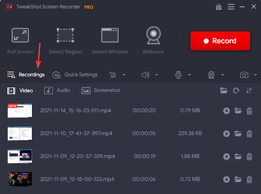 How to Record Webcam on Windows PC