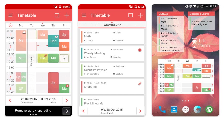 10 Best Time Table Apps For Android