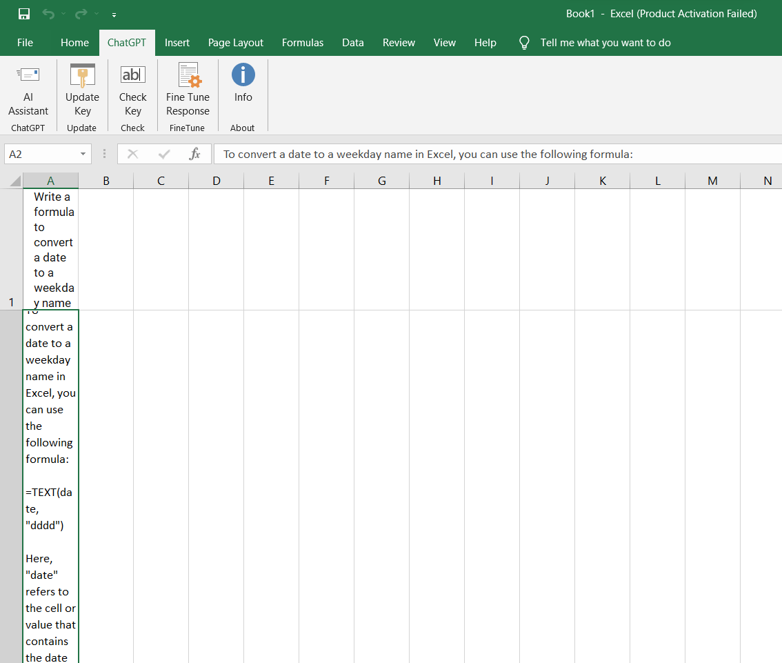 How To Use ChatGPT In Excel To Boost Productivity & Creativity